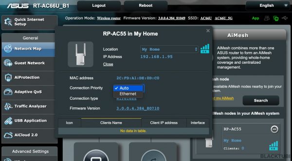 ASUS RT-AC66U Router Review: AiMesh System Setup